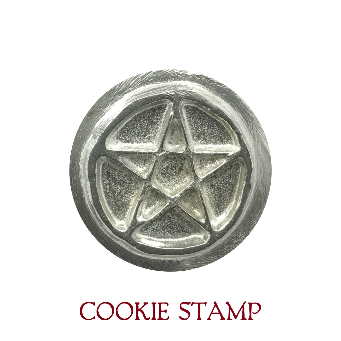 Pentacle Cookie Stamp - With Recipes, Instructions and Linen Bag ...