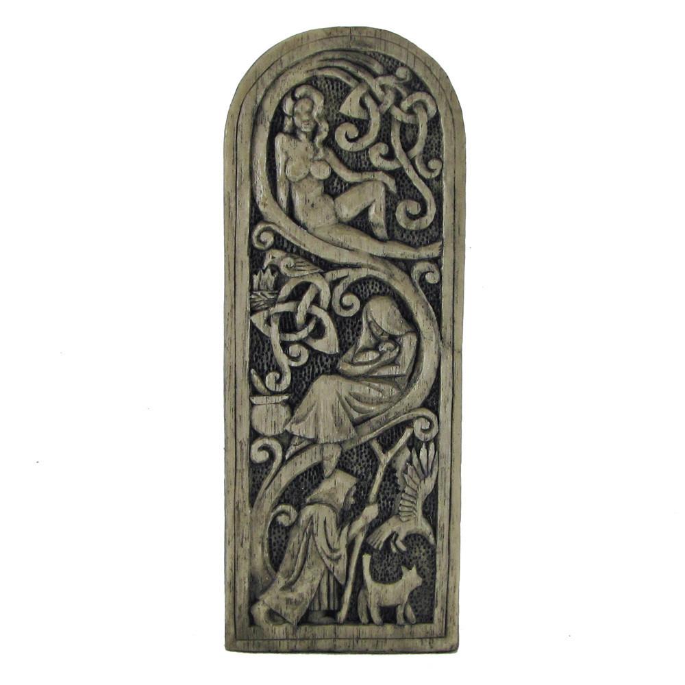 Seated Moon Goddess Statue - Stone Finish – Sabbat Box